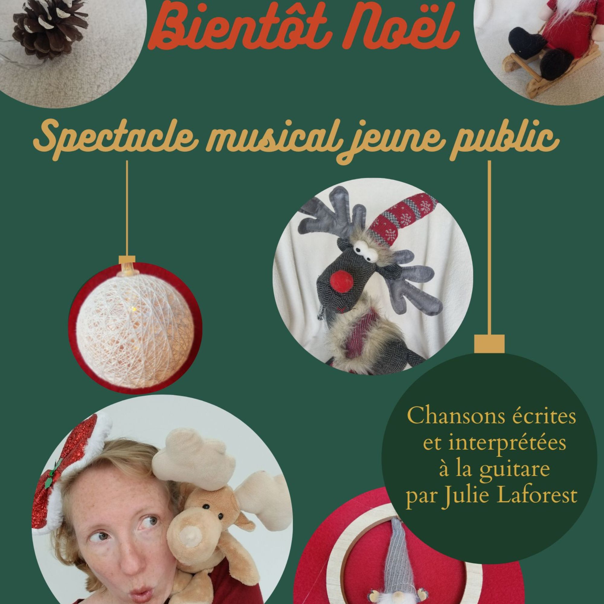Spectacle musical jeune public "Bientôt Noël" - Commune de TALENSAC